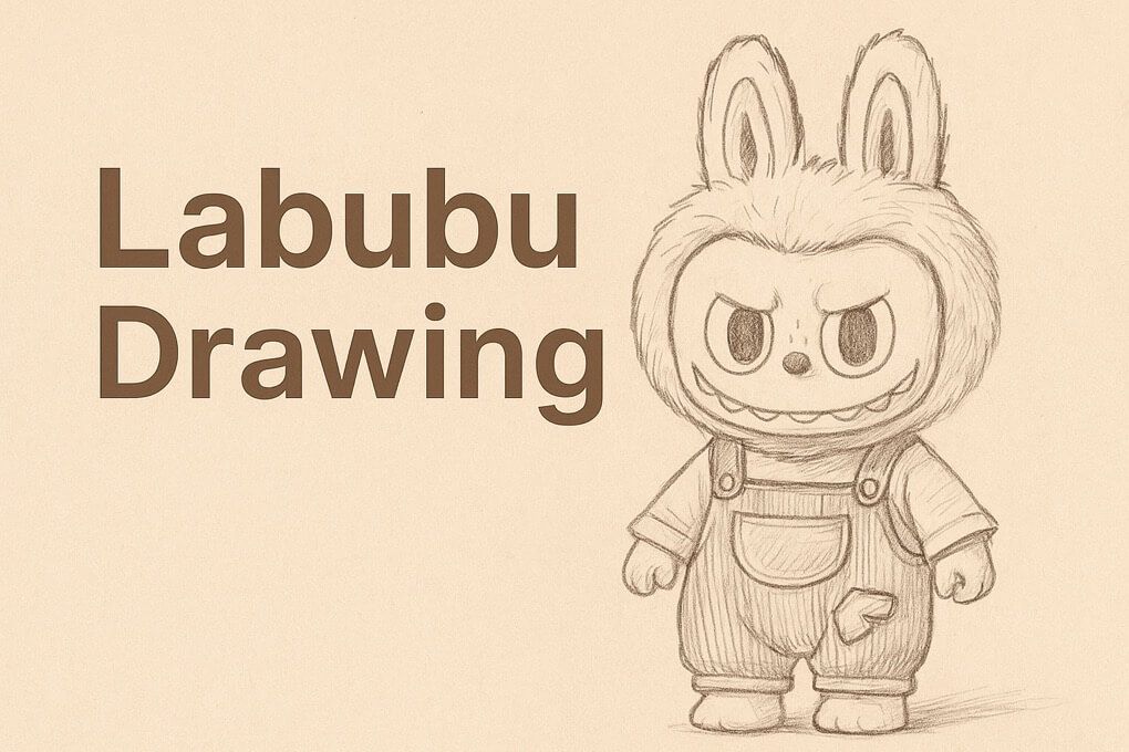 Labubu Drawing Guide How to Draw a Labubu Doll